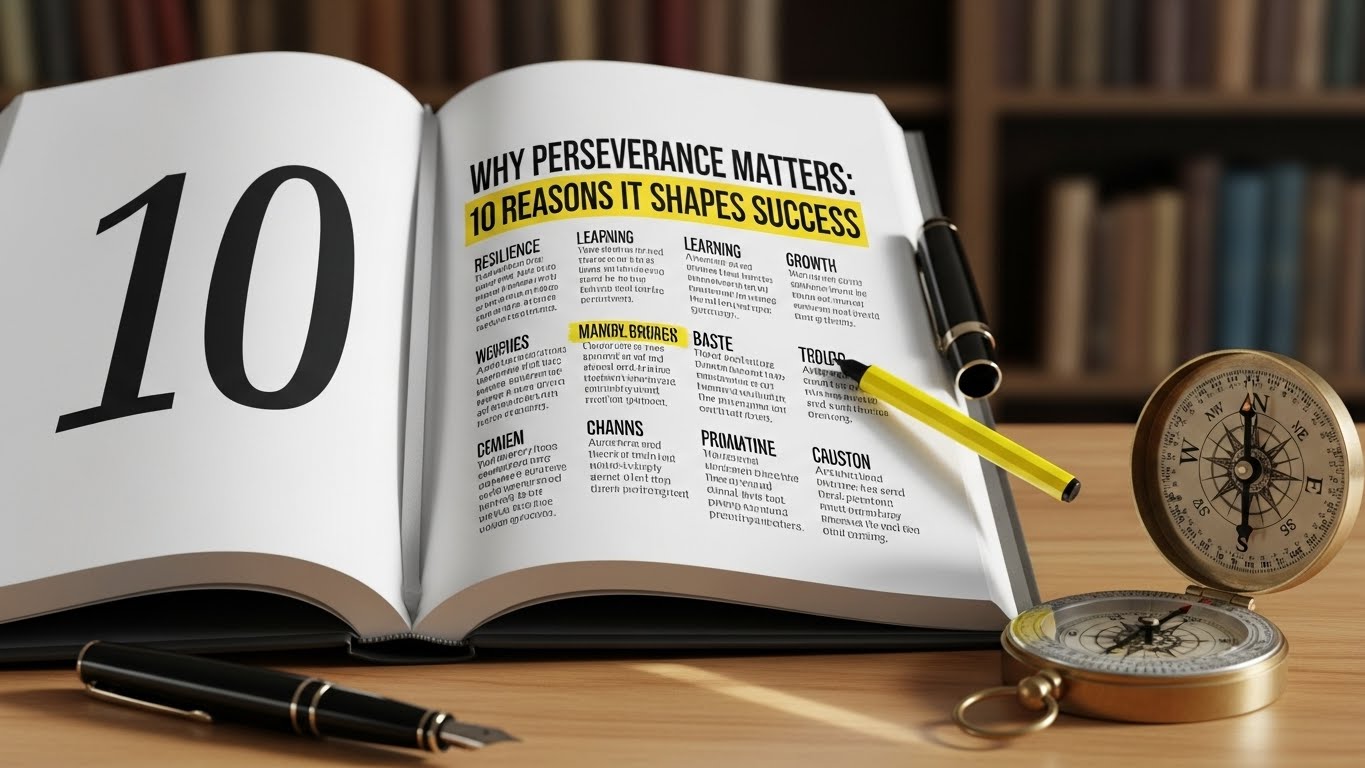 Why Perseverance Matters : 10 Reasons It Shapes Your Success